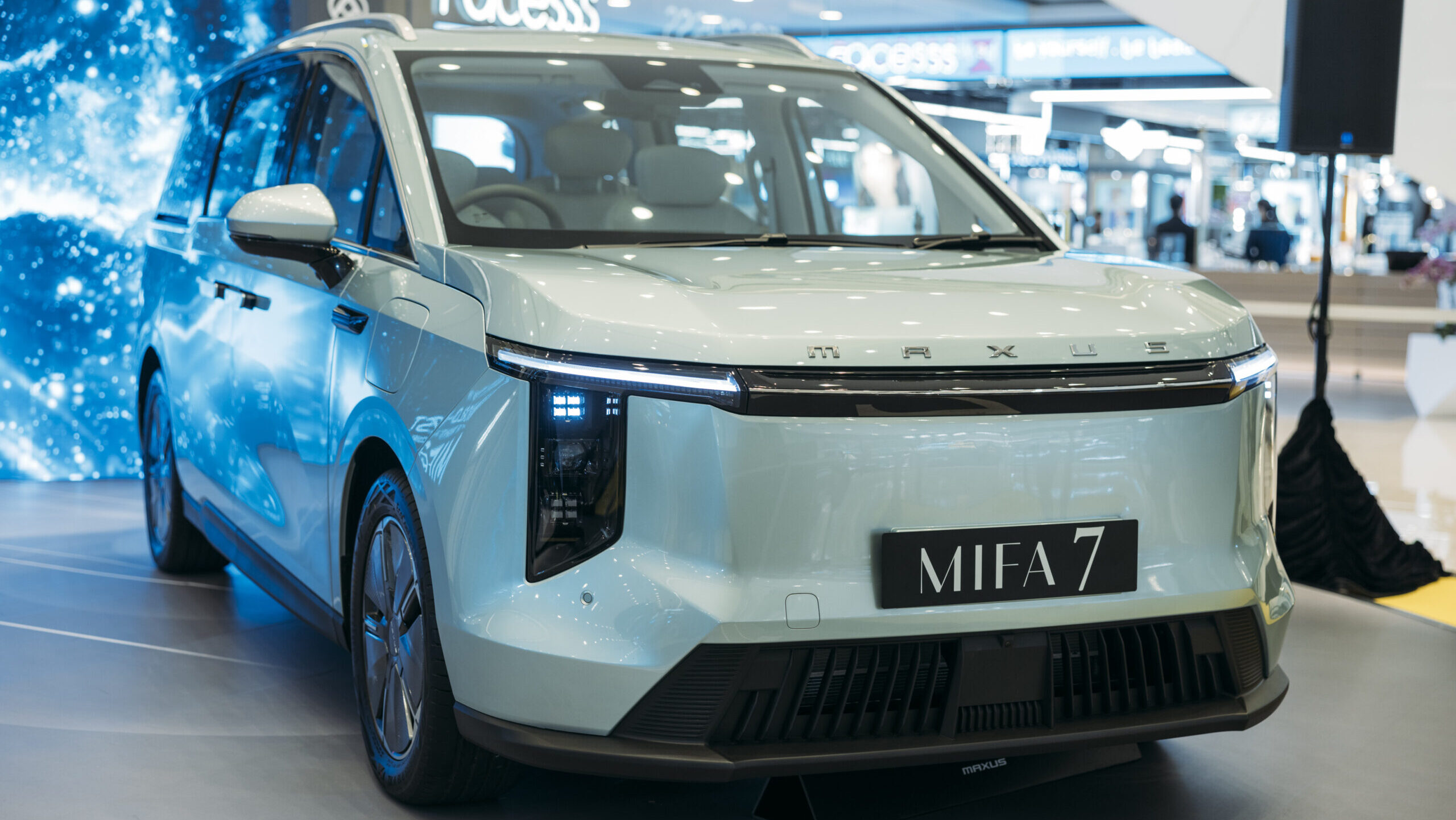 MAXUS MIFA 7 右軚版香港首度亮相 純電中型家庭七座MPV – Post76玩樂網