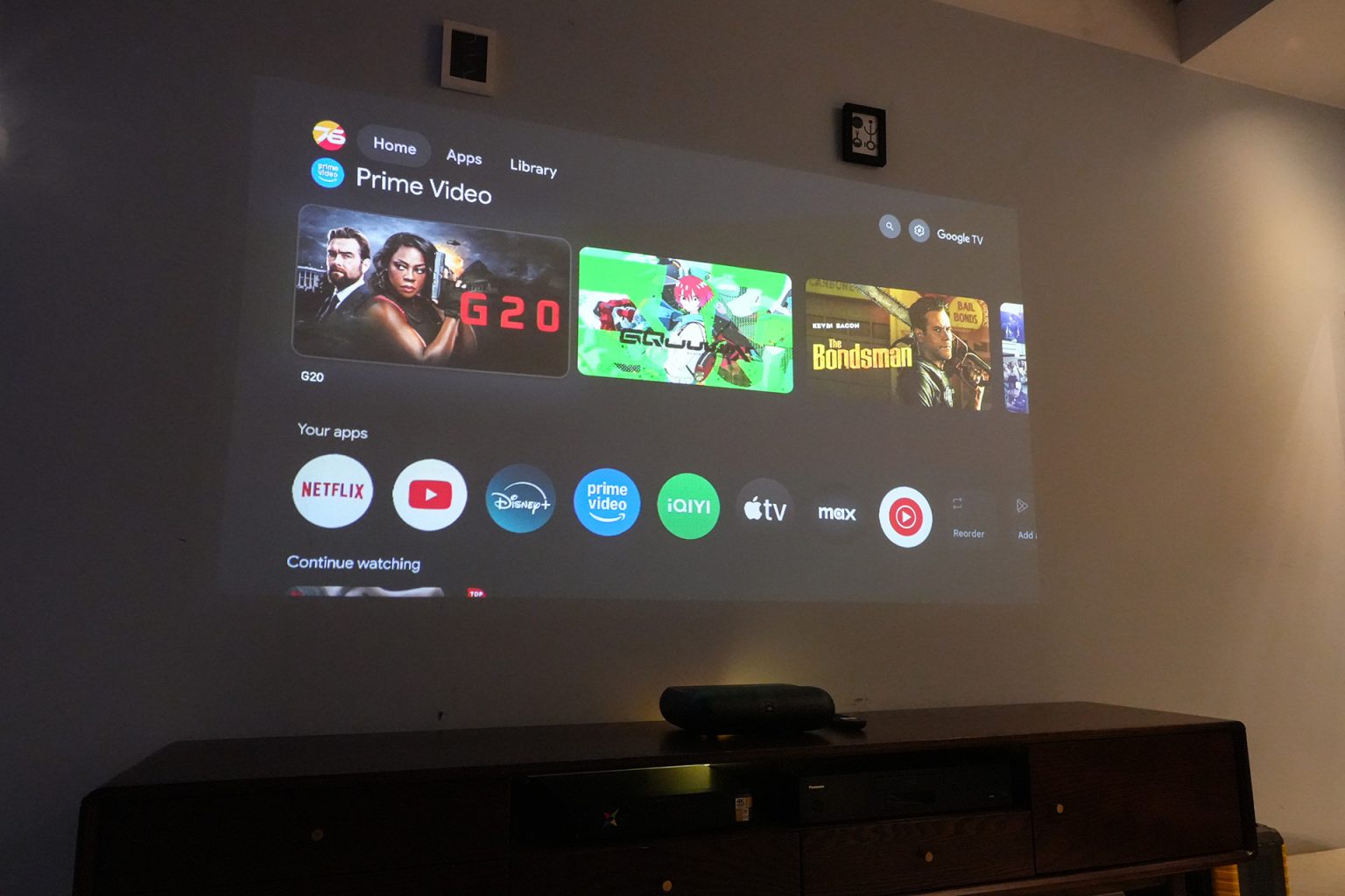 Yaber K300s 鐳射光源超短焦 Google TV 投影機評測 : 打破迷你機身極限 – Post76玩樂網